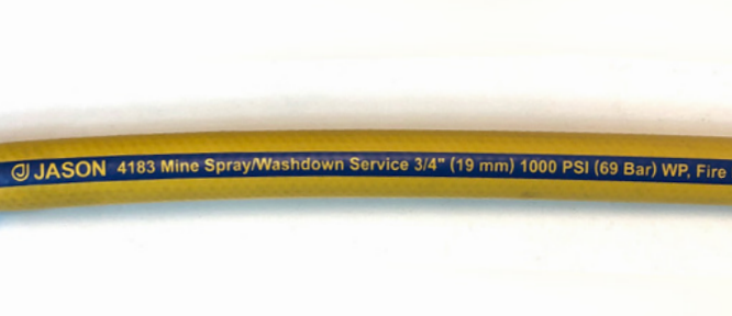 Washdown Service/MSHA Mine Spray Hose - Mine Spray Hose - Jason Hose ...