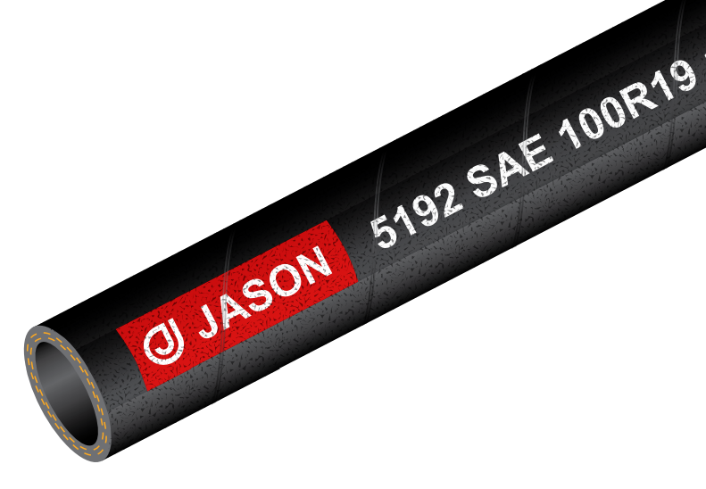 SAE 100R19 - MSHA Cover - Hydraulic Hose - Jason Hose Solutions